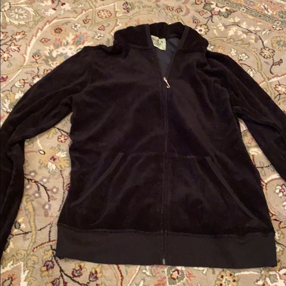 Juicy Couture | Tops | Juicy Terry Cloth Sweatshirt | Poshmark
